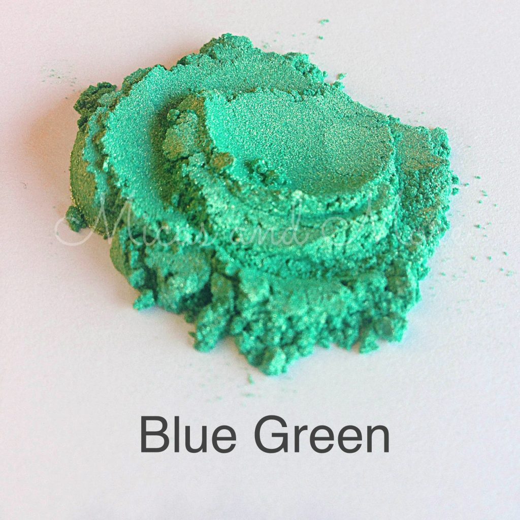 Blue Green Mica - Micas and More