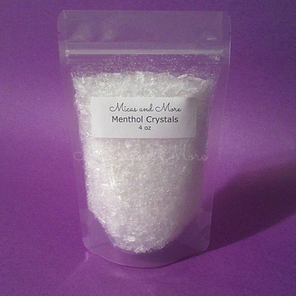 Menthol Crystals 4 oz - Micas and More